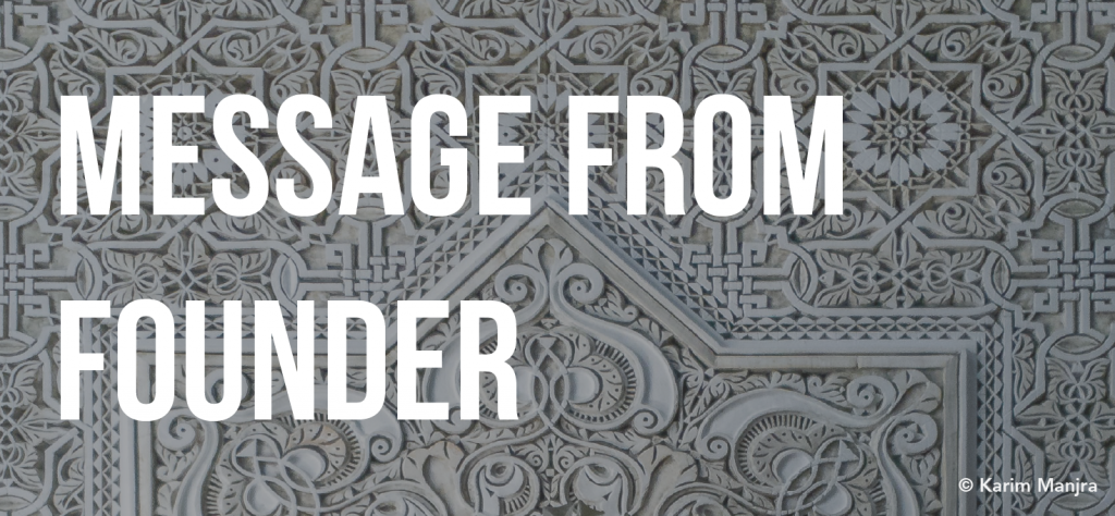 Message from Founder – The Sahifa Foundation